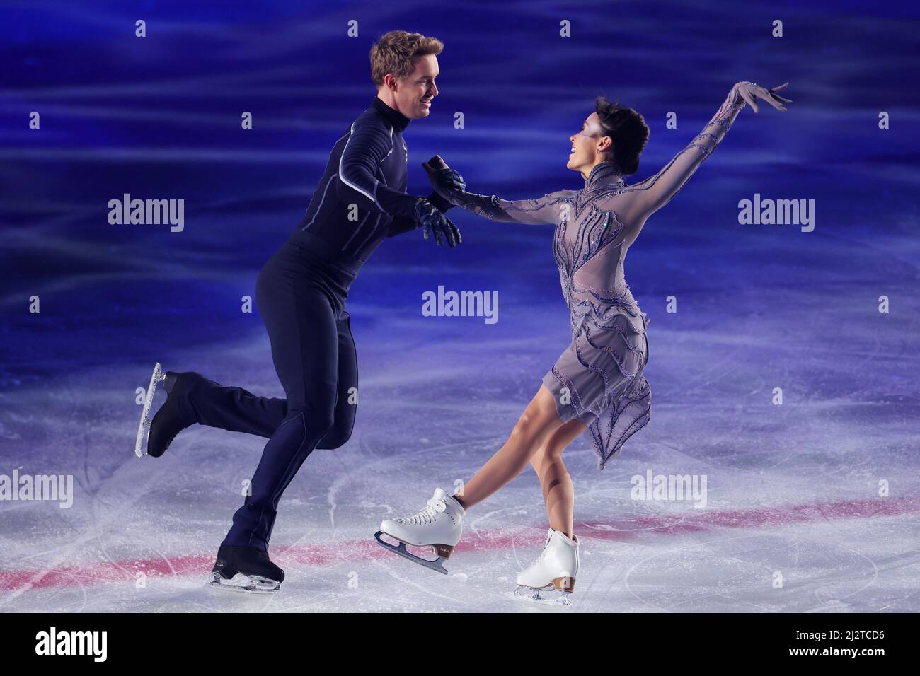 & Madison Chock & Evan Bates, APRIL 2, 2022 - Figure Skating : Stars on ...