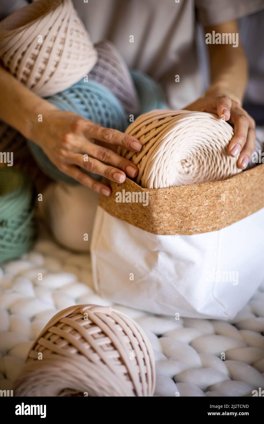 Cotton reel storage hi-res stock photography and images - Alamy