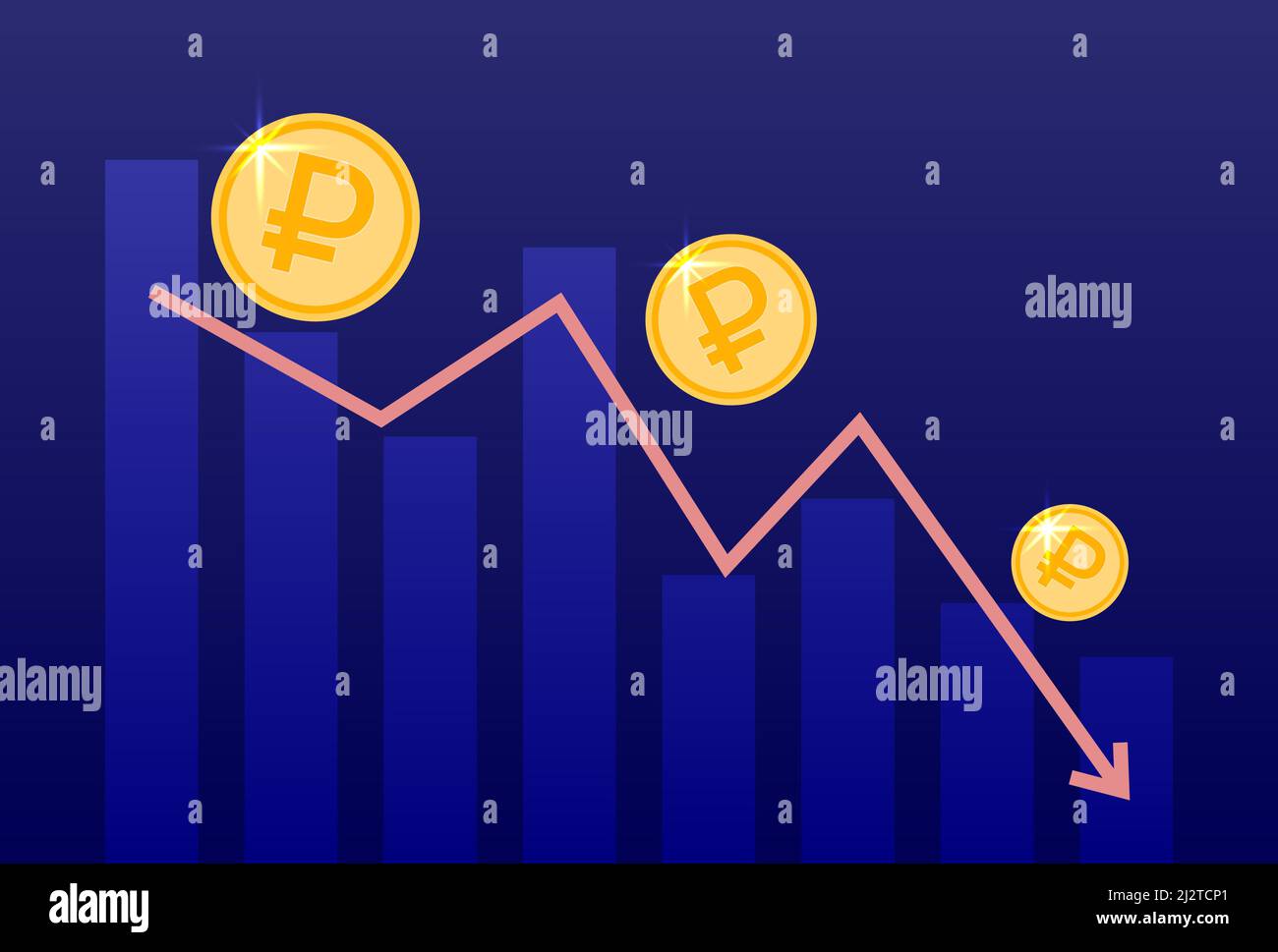 Drop ruble Stock Vector Images - Alamy