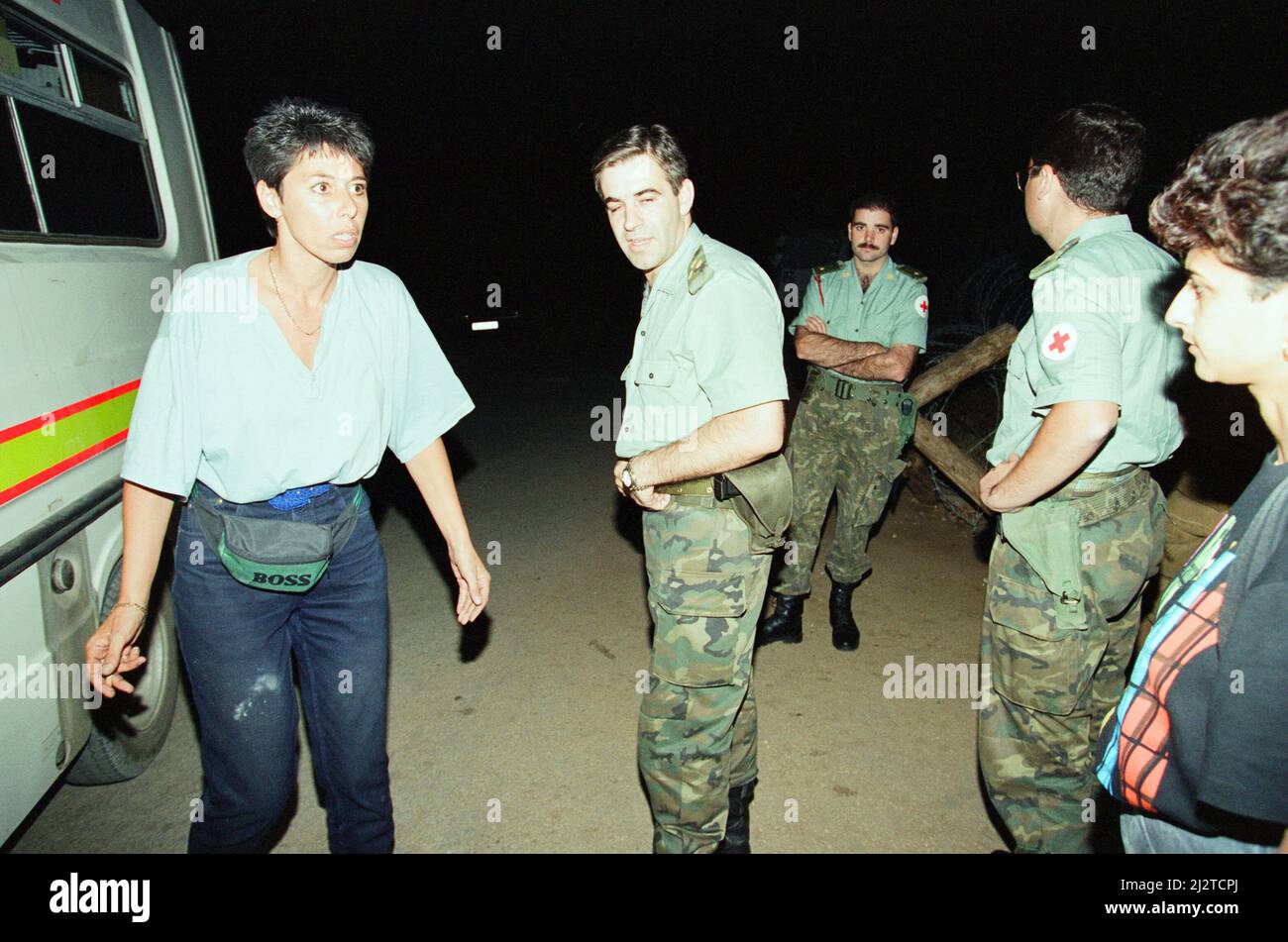 Sally Becker, British Aid Worker pictured August 1993. Returns to ...