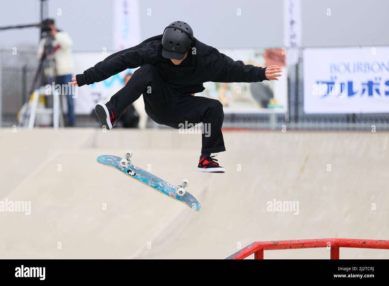 Mie, Japan. 2nd Apr, 2022. Kairi Netsuke Skateboarding : The 1st Mynavi ...