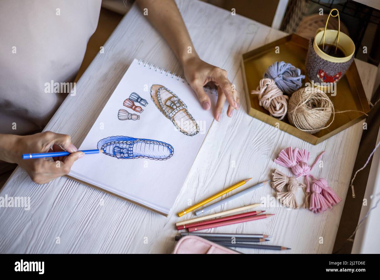 Product Slipper Sketches