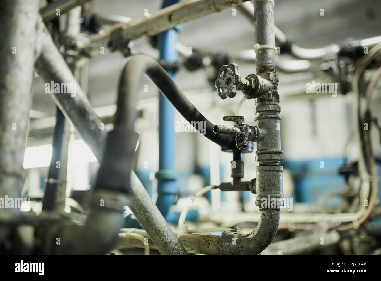 Milk pipes hi-res stock photography and images - Alamy