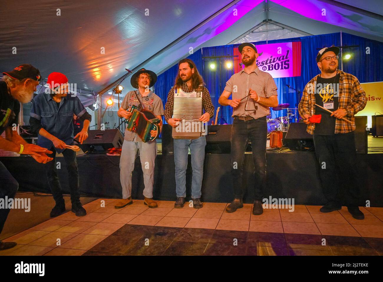 Le Winston Band, Festival du Bois, Maillardville, Coquitlam, British ...