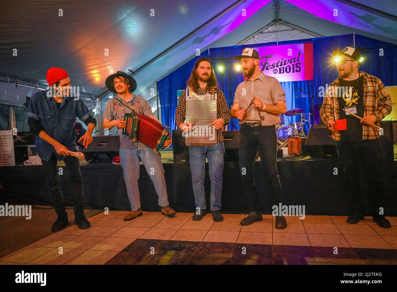 Le Winston Band, Festival du Bois, Maillardville, Coquitlam, British ...