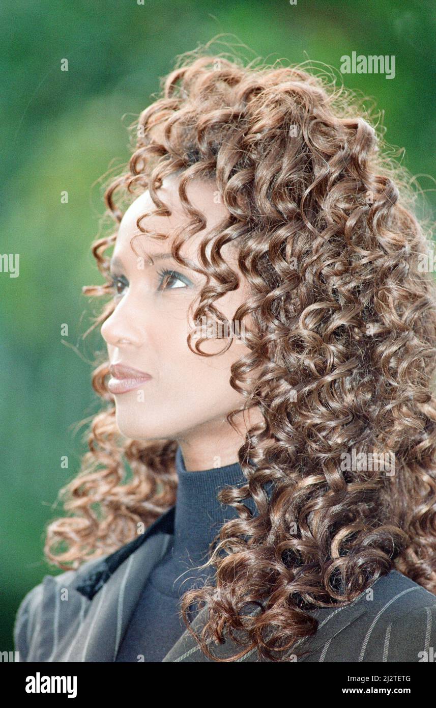 Iman, international model and actress in London to promote BBC2 special ...