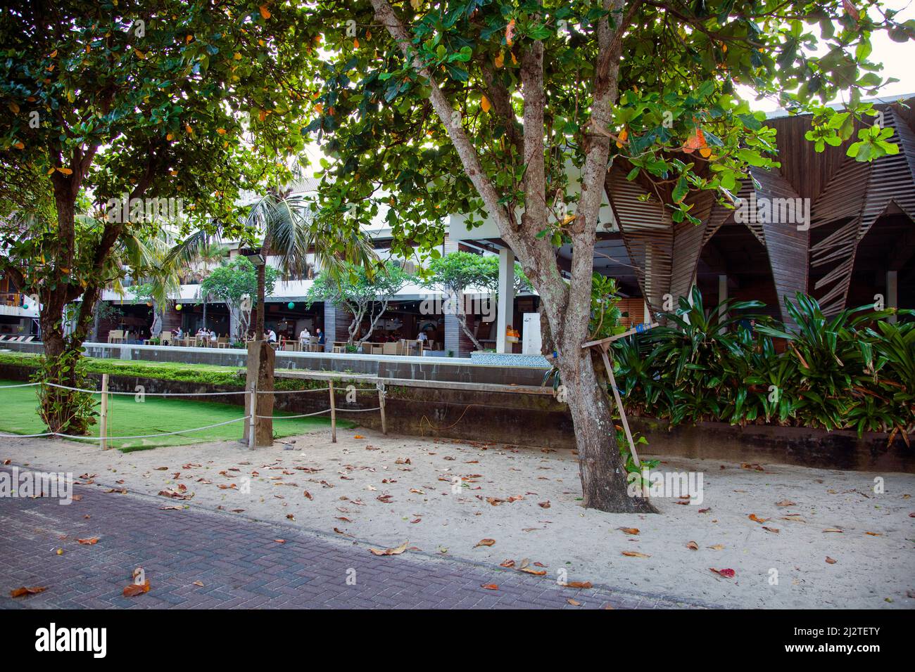 A view of HQ Beach Club at the Grand Inna Kuta Bali hotel in Bali ...