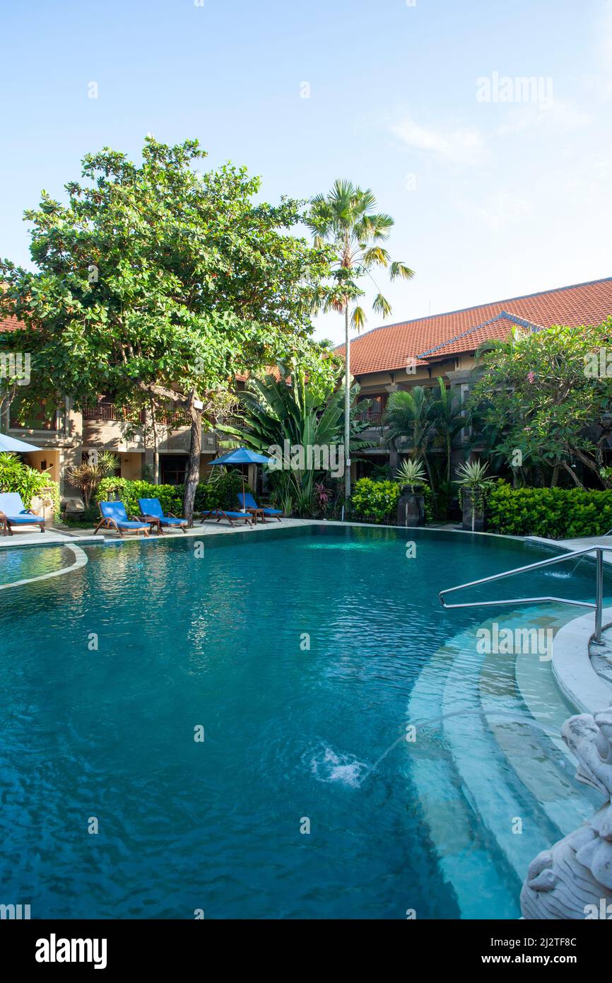 The Adhi Jaya Hotel in Kuta, Bali, Indonesia Stock Photo - Alamy