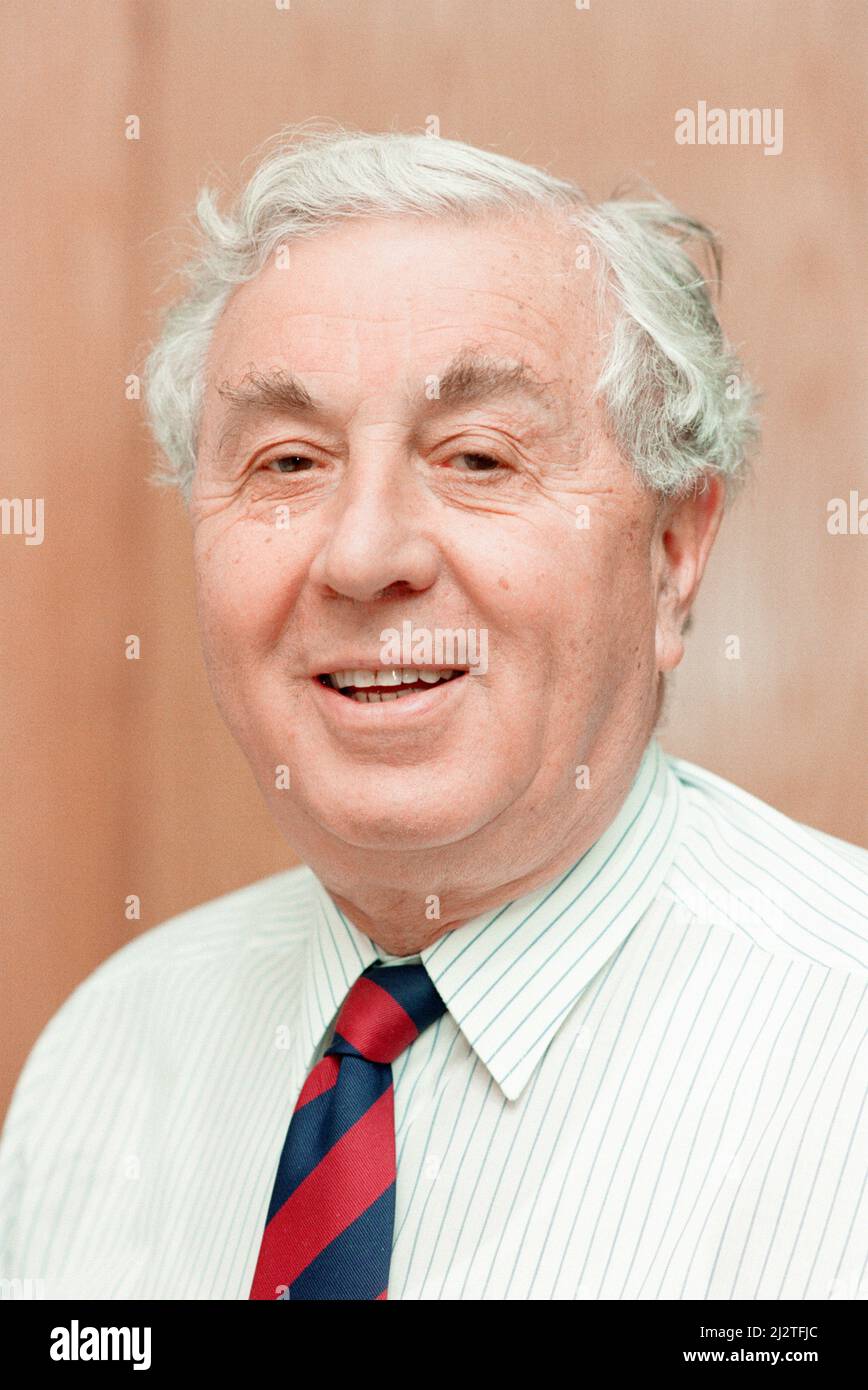 Doug Ellis, Chairman Aston Villa Football Club, news press conference ...