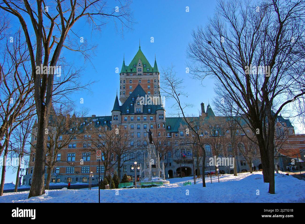 Chateau frontenac 1893 hi-res stock photography and images - Alamy