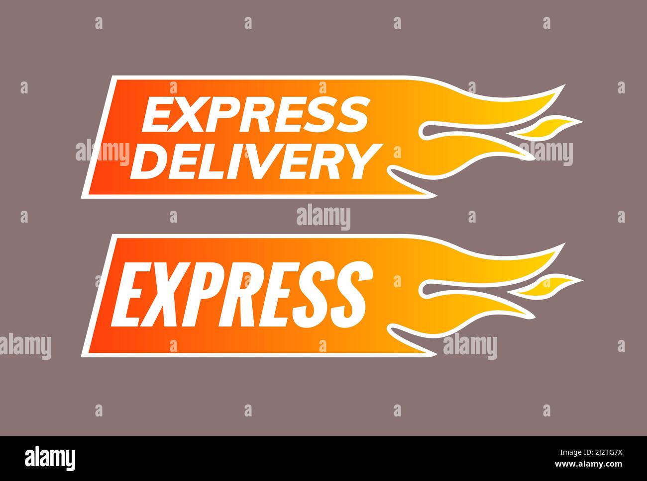 Express delivery service courier icon. Express delivery shipping ...