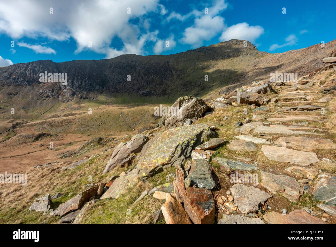 Summit of mount snowdon hi-res stock photography and images - Alamy