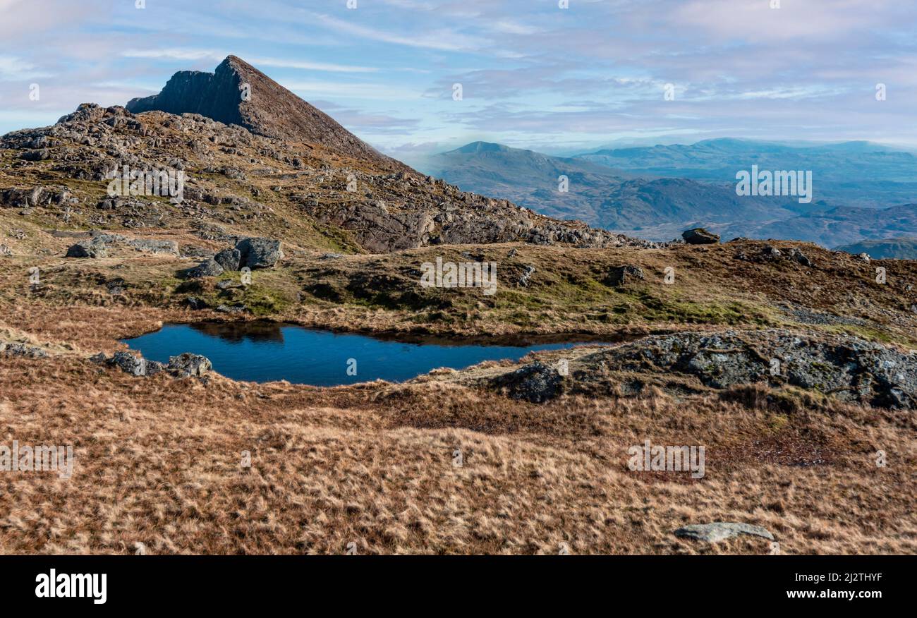 Welsh mountain landscapes hi-res stock photography and images - Alamy