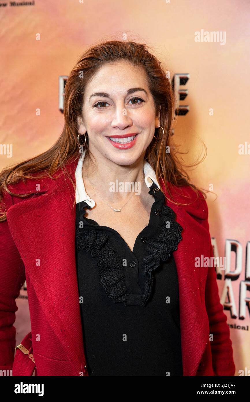 New York, NY - April 3, 2022: Lorin Latarro attends opening night for ...