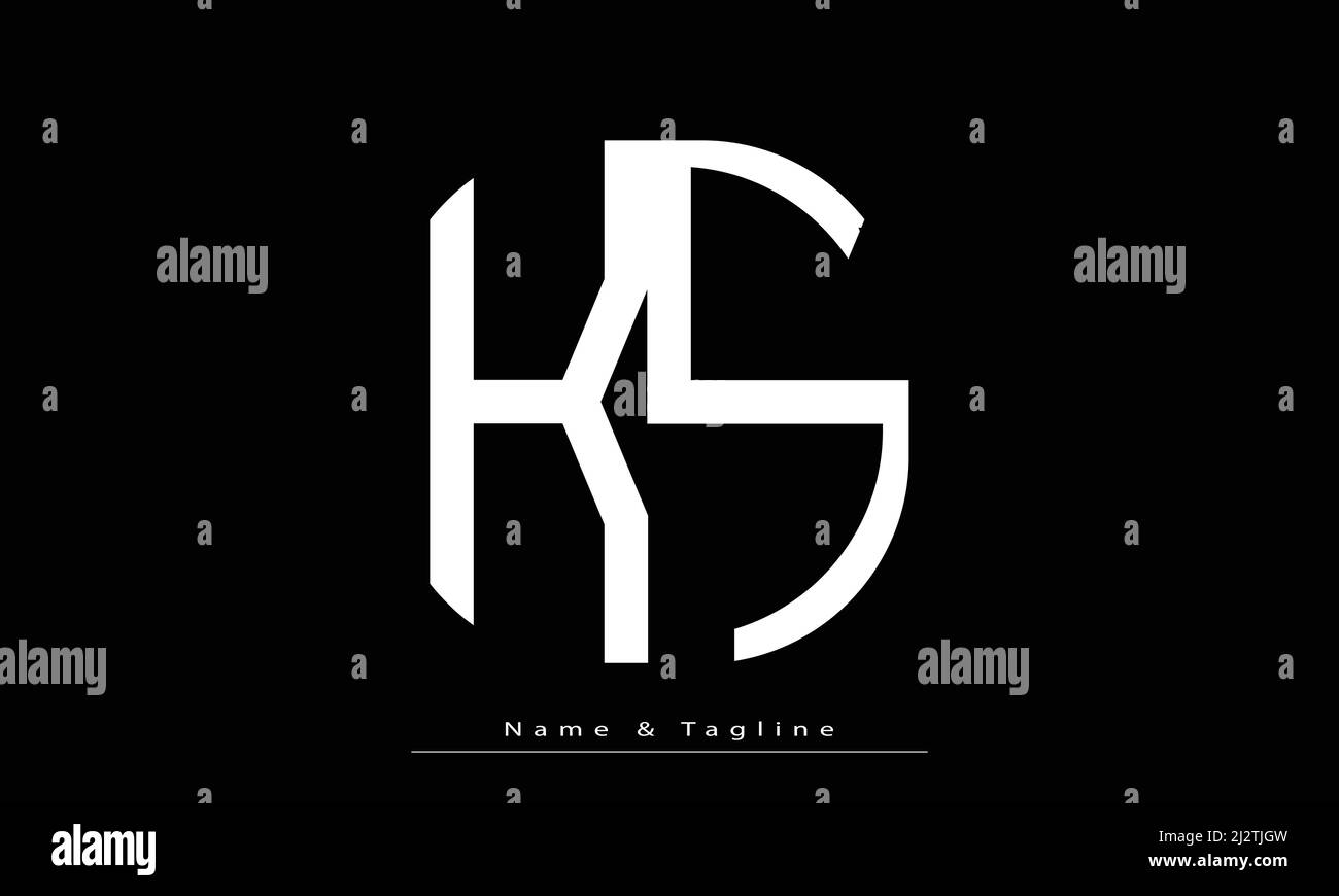 Alphabet Letters Initials Monogram Logo Ks Sk Stock Vector Image And Art Alamy
