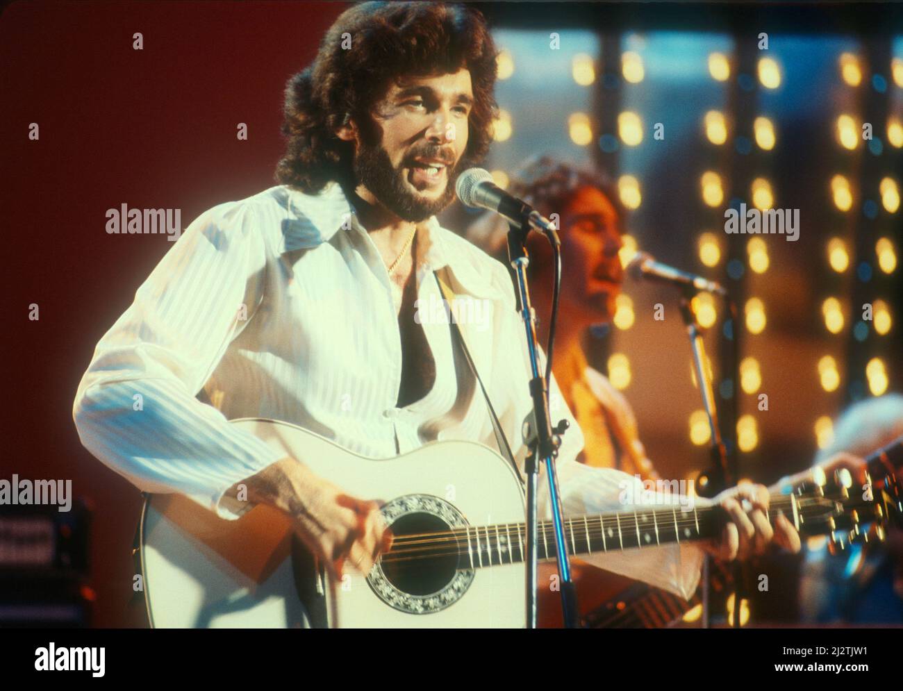 Eddie Rabbit Live in concert, performing in 1978 Credit: Jeffrey Mayer ...