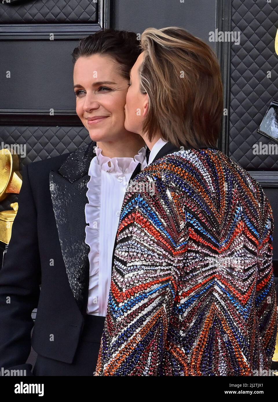 Las Vegas, United States. 03rd Apr, 2022. Catherine Shepherd and Brandi ...