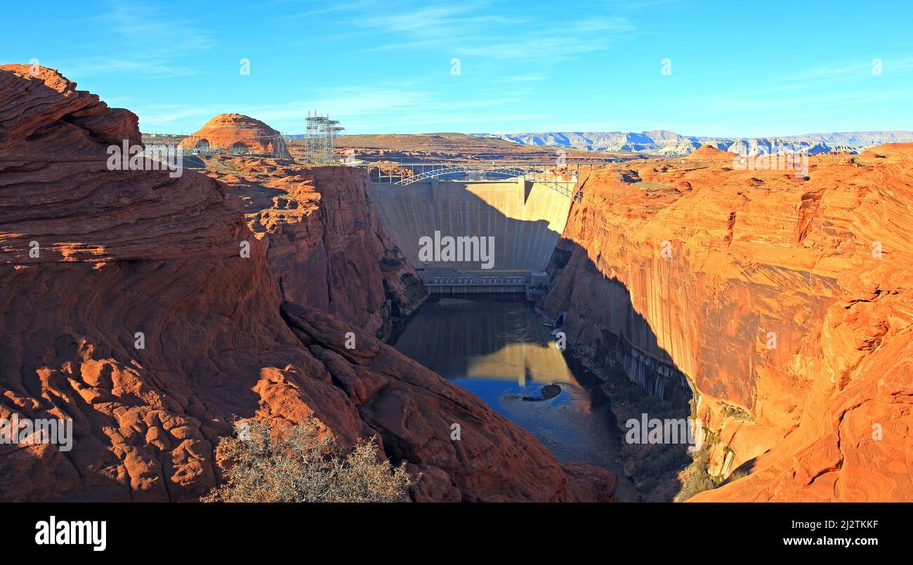 Glen Canyon Dam Stock Photo - Alamy