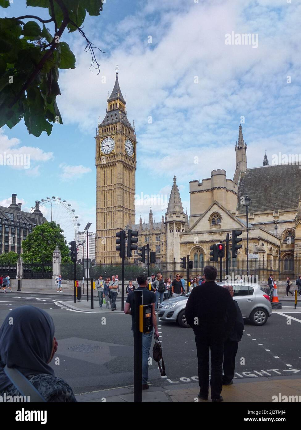 Elizabeth Tower, more commonly known as Big Ben, is the famous clock ...