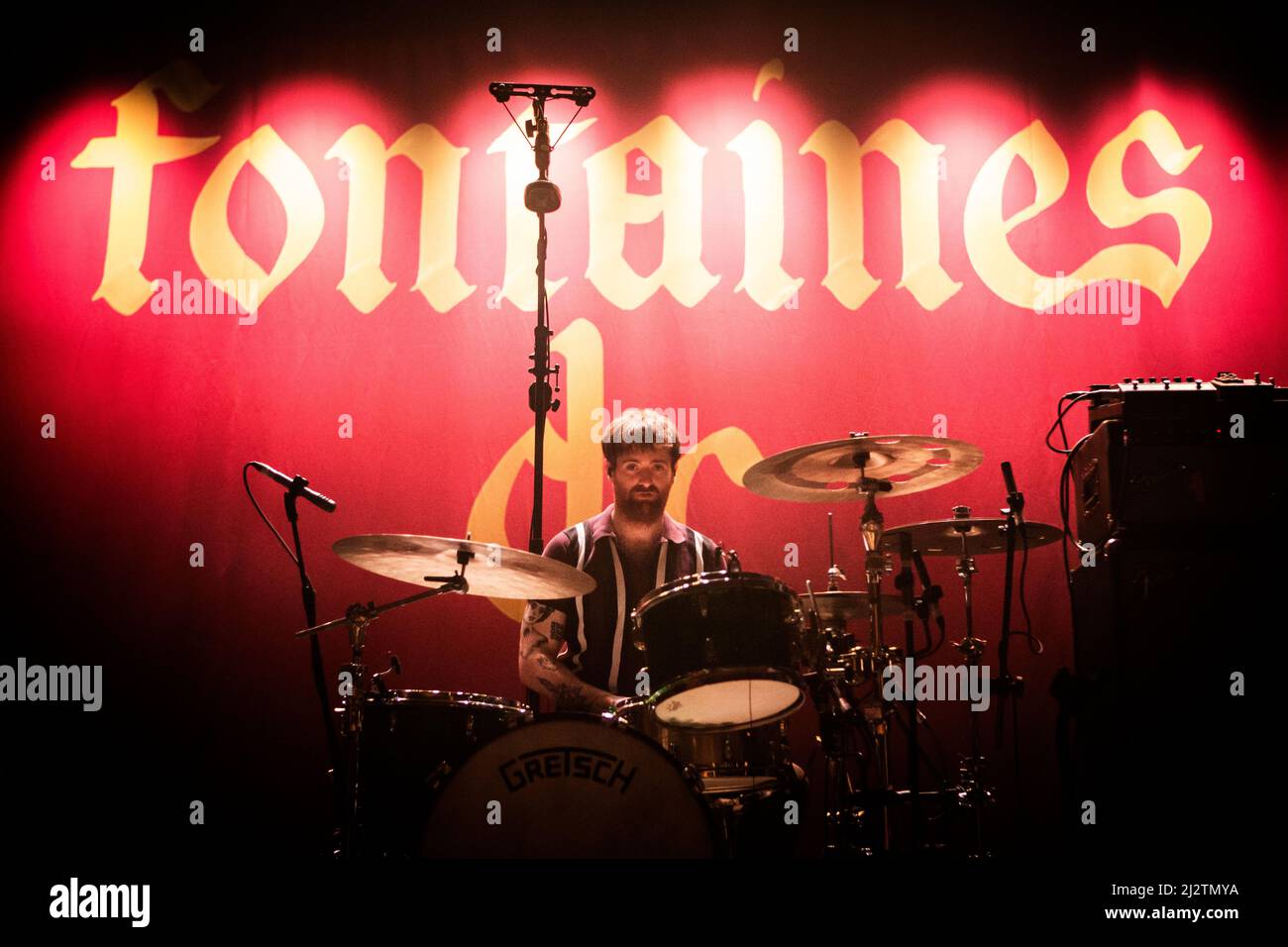 Copenhagen, Denmark. 02nd, April 2022. The Irish post-punk band ...