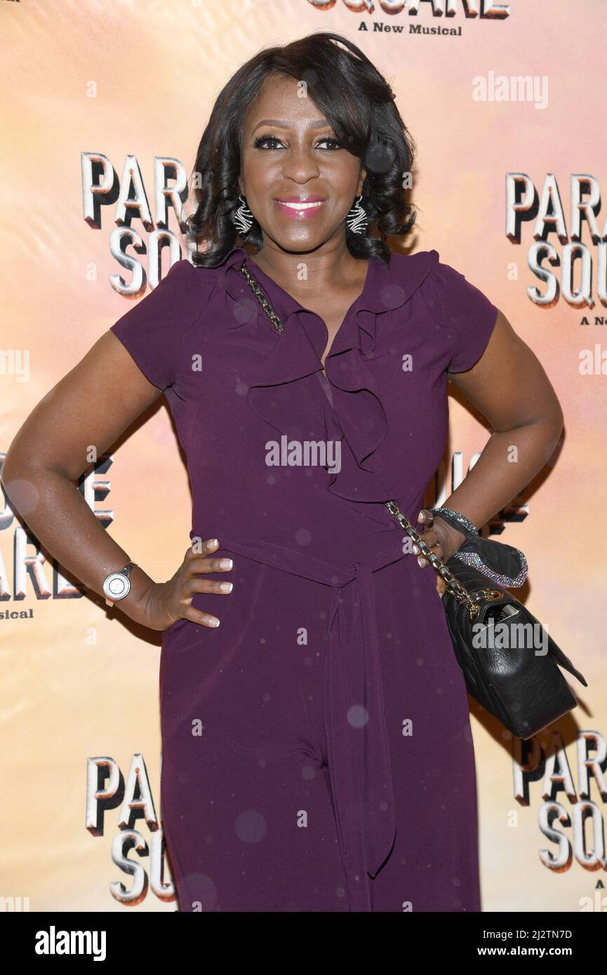 New York, USA. 03rd Apr, 2022. TV journalist Cheryl Willis attends the ...