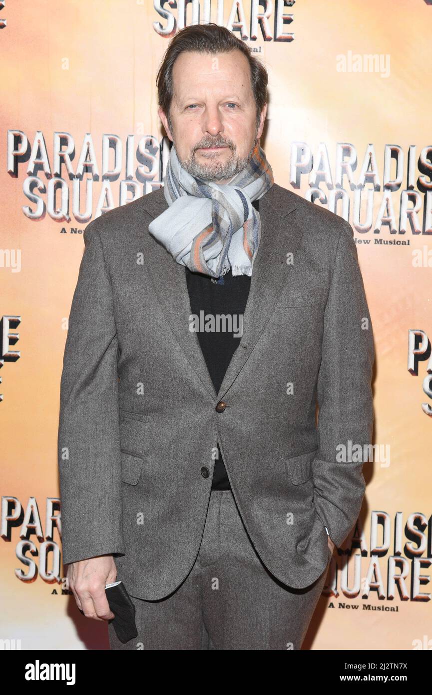 New York, USA. 03rd Apr, 2022. Rob Ashford attends the opening night of ...