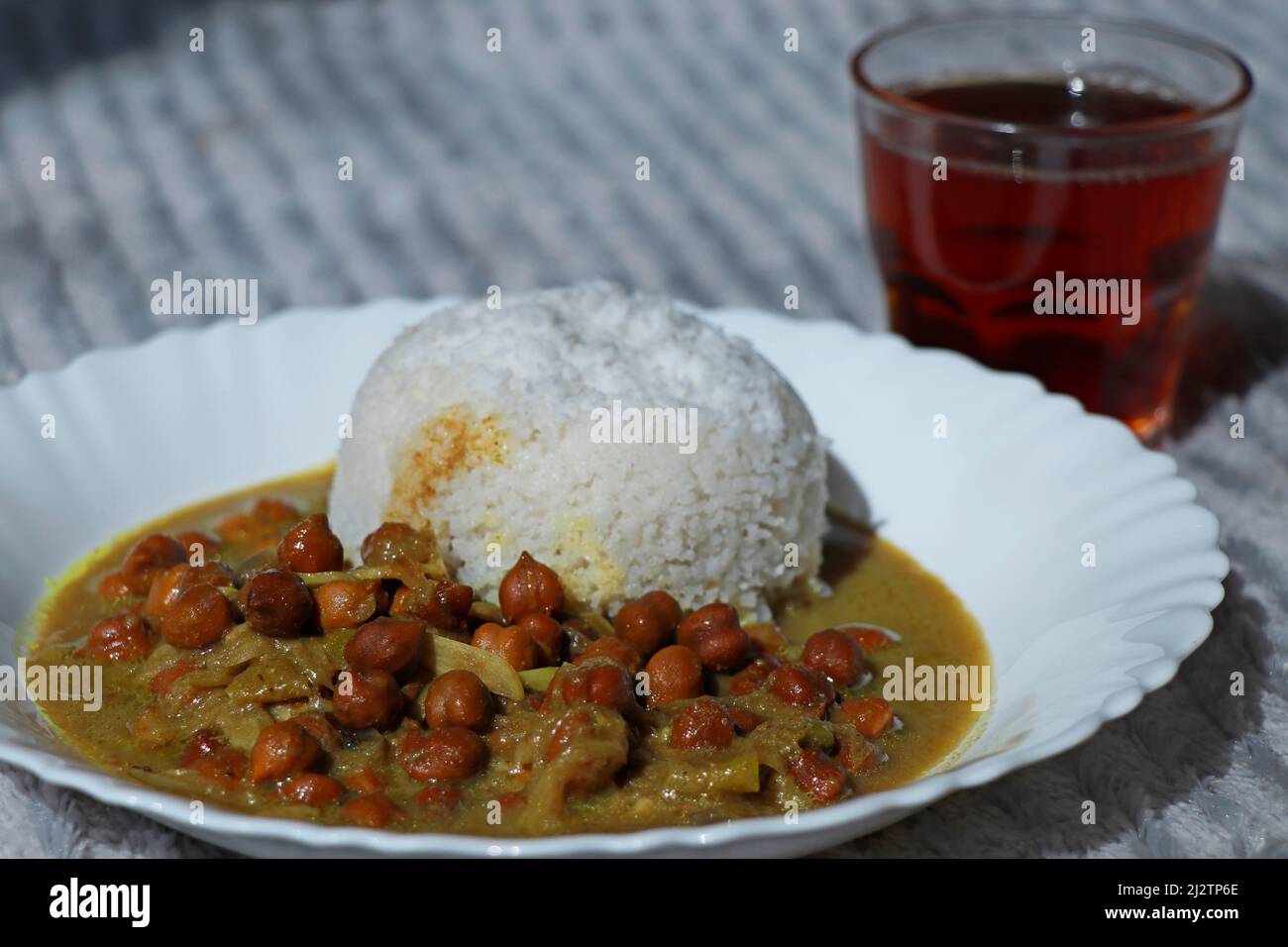 traditional kerala ( indian) breakfast food combo, known as puttu ...