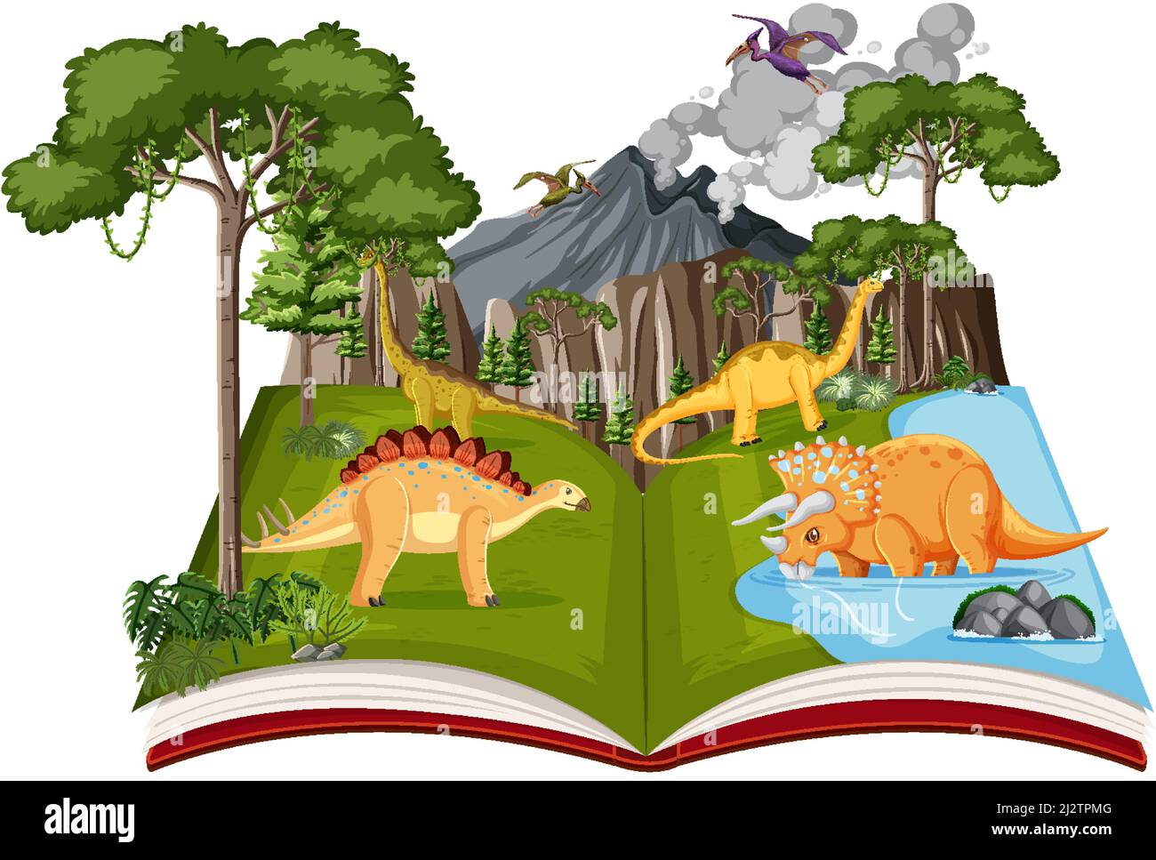Big book of dinosaurs hi-res stock photography and images - Alamy