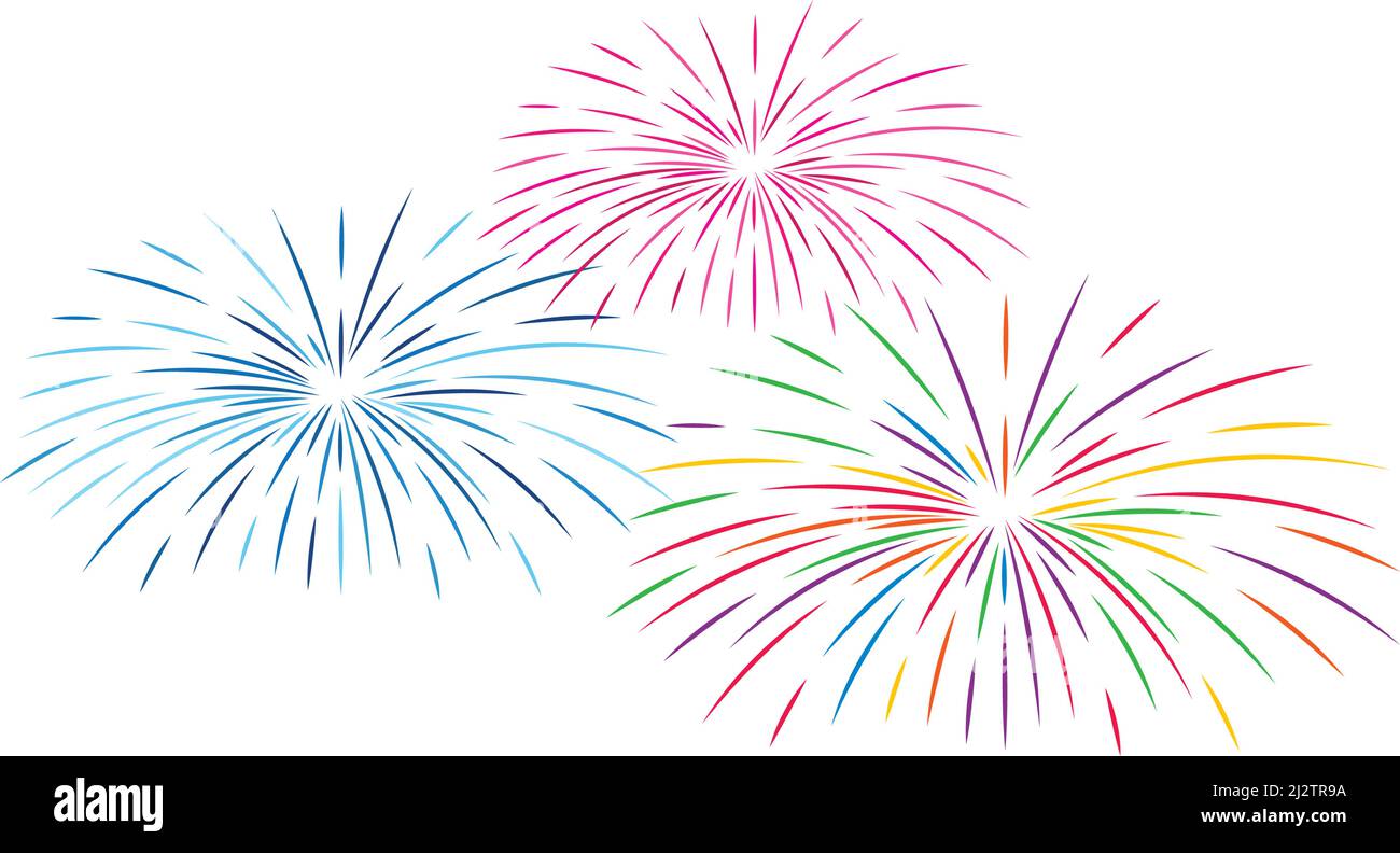 Firework illustration template vector design Stock Vector Image & Art ...
