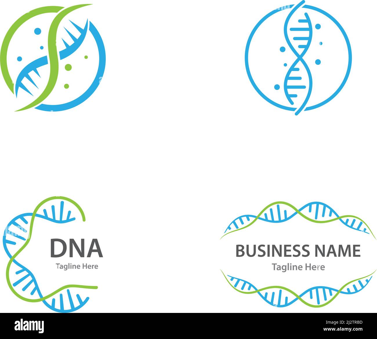 DNA logo vector template Stock Vector Image & Art - Alamy
