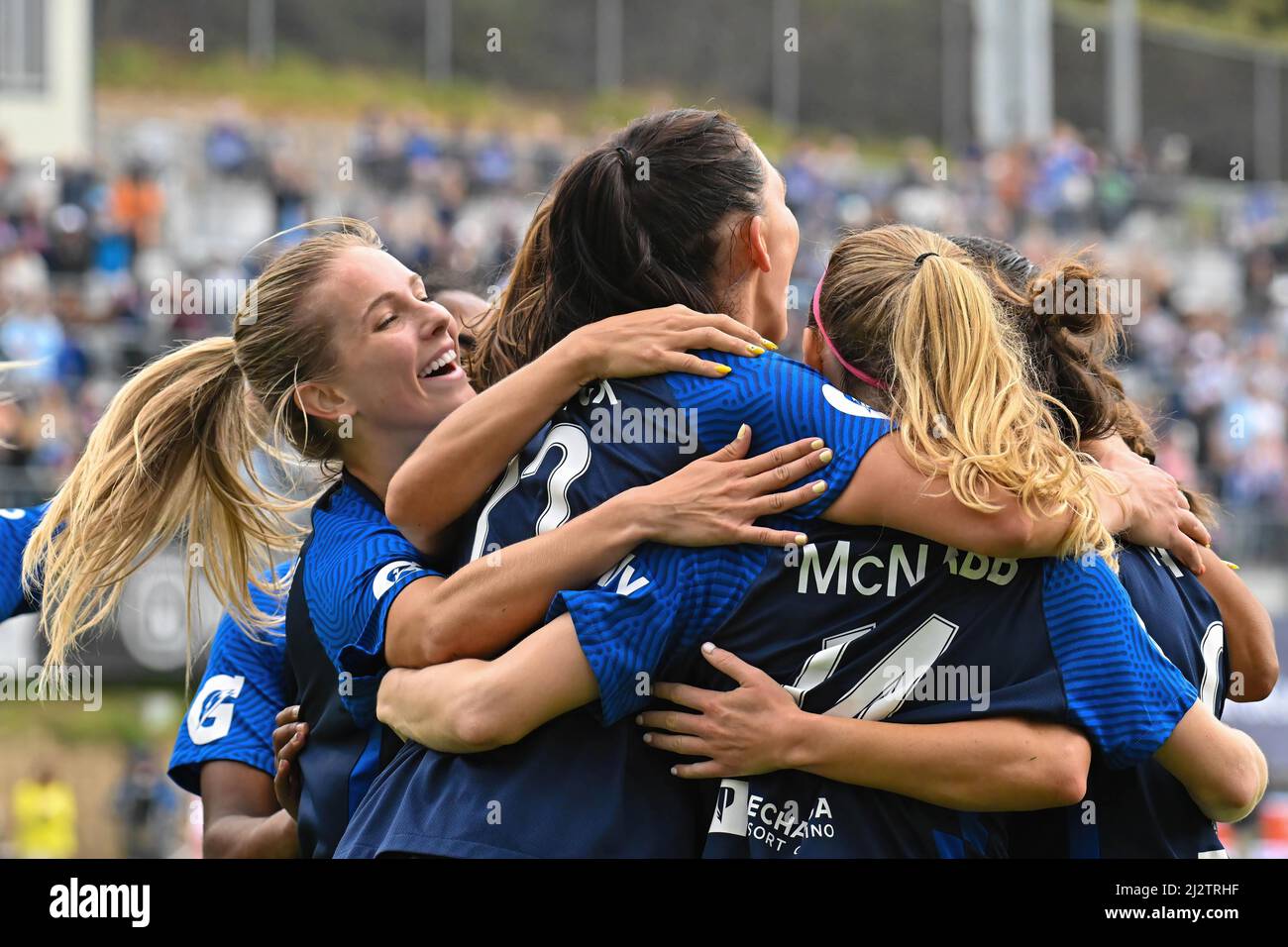 San Diego, California, USA. 02nd Apr, 2022. San Diego Wave FC ...