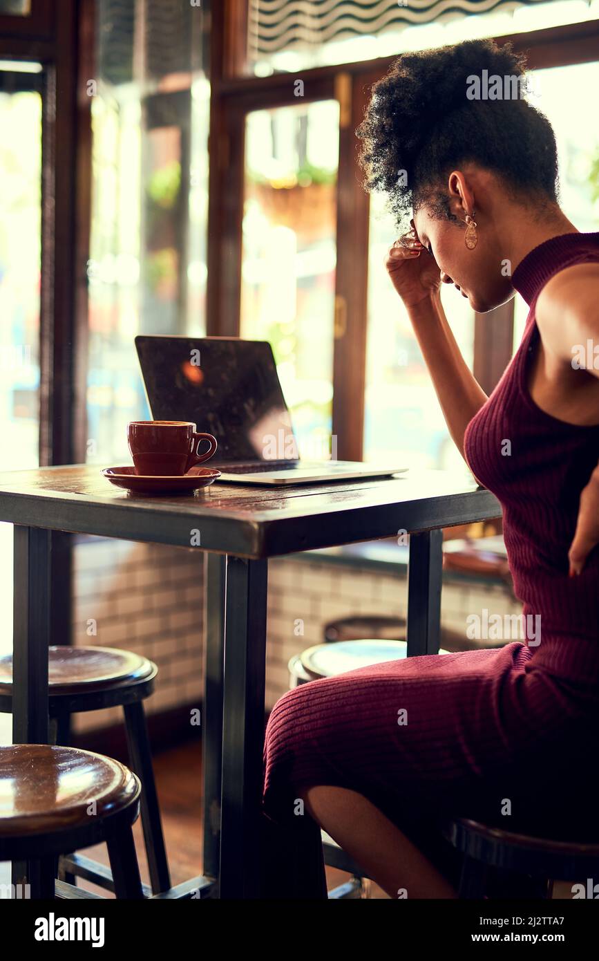 African american woman in agony hi-res stock photography and images - Alamy