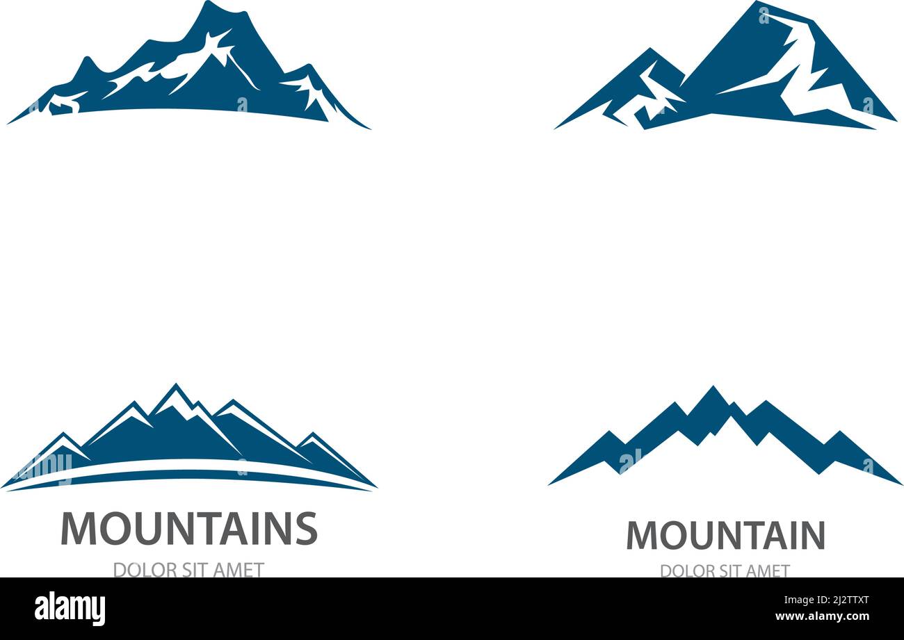 Stone mountain map Stock Vector Images - Alamy