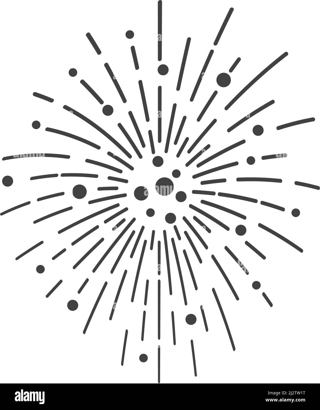 Firework illustration template vector design Stock Vector Image & Art ...