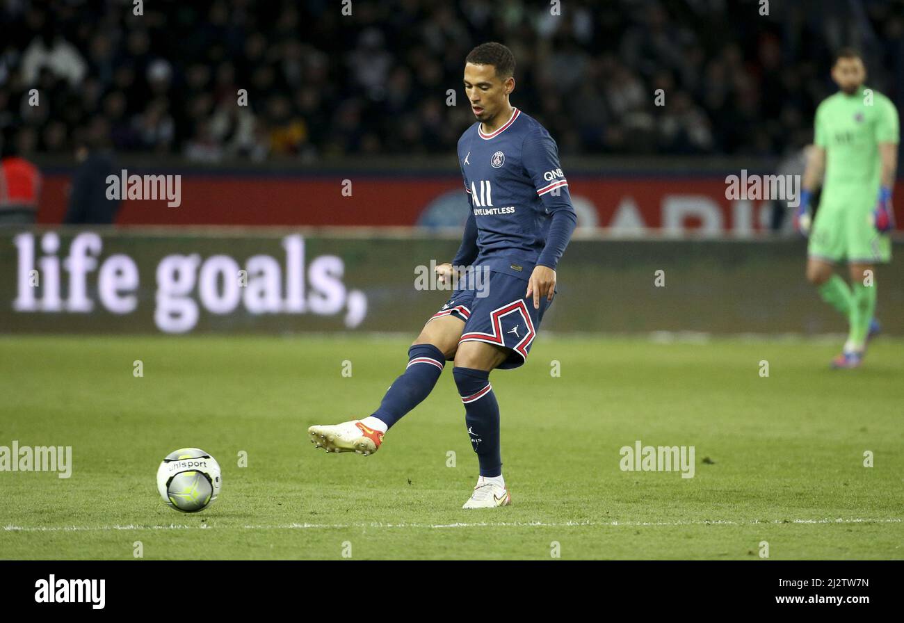 Thilo Kehrer of PSG during the French championship Ligue 1 football ...