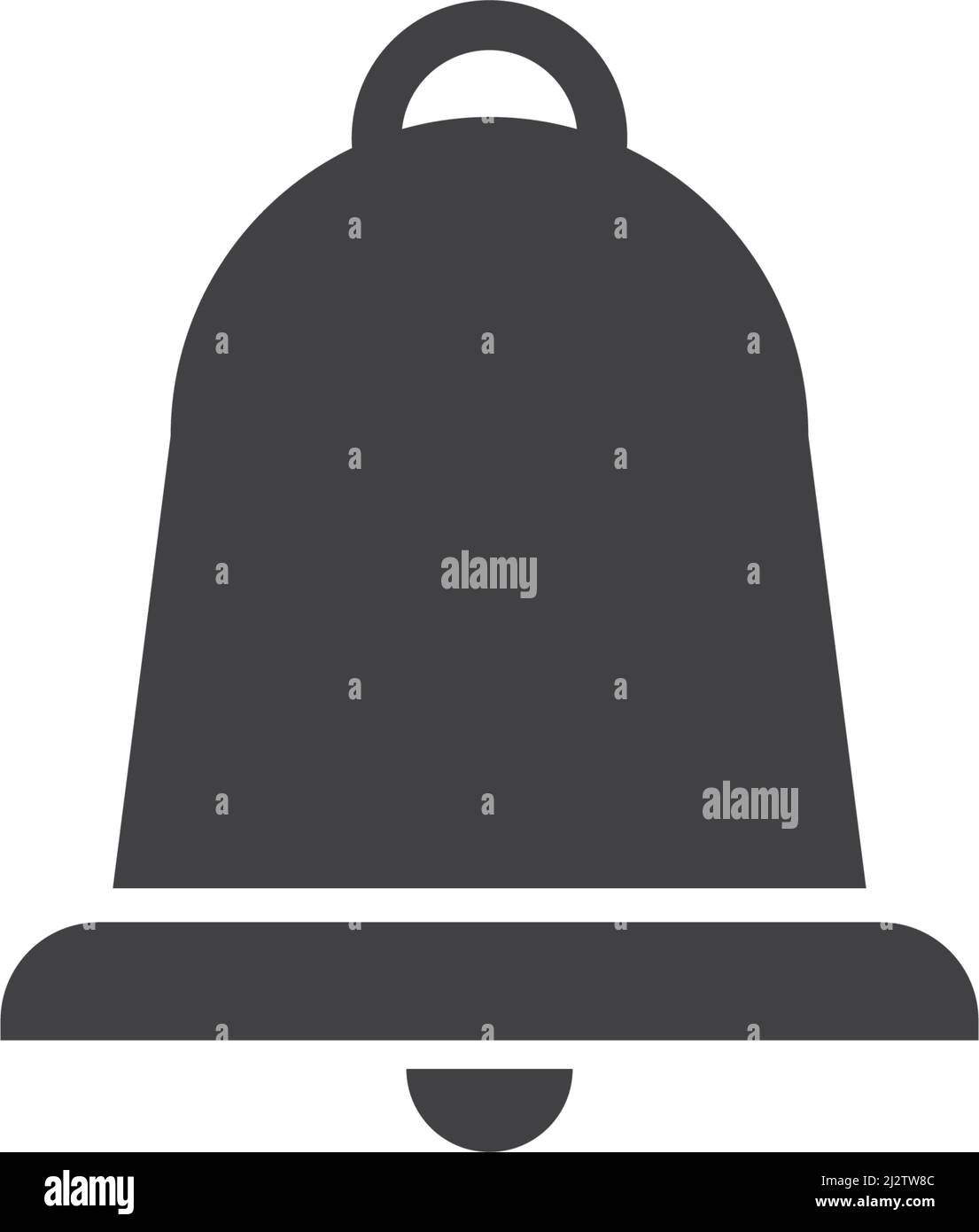 Bell icon illustration logo vector template Stock Vector Image & Art ...