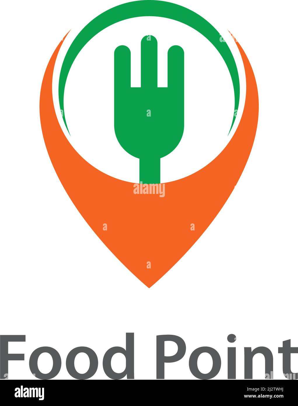 Food point logo vector template Stock Vector Image & Art - Alamy