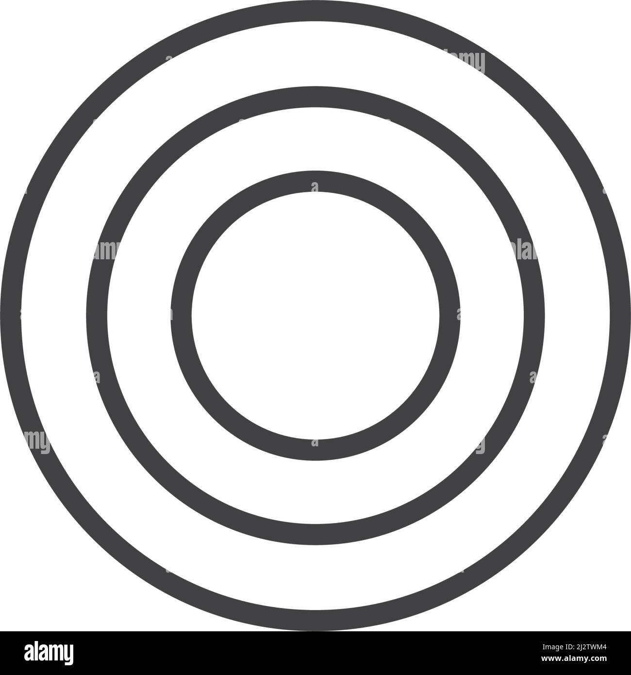 Circular icon vector flat design Stock Vector Image & Art - Alamy