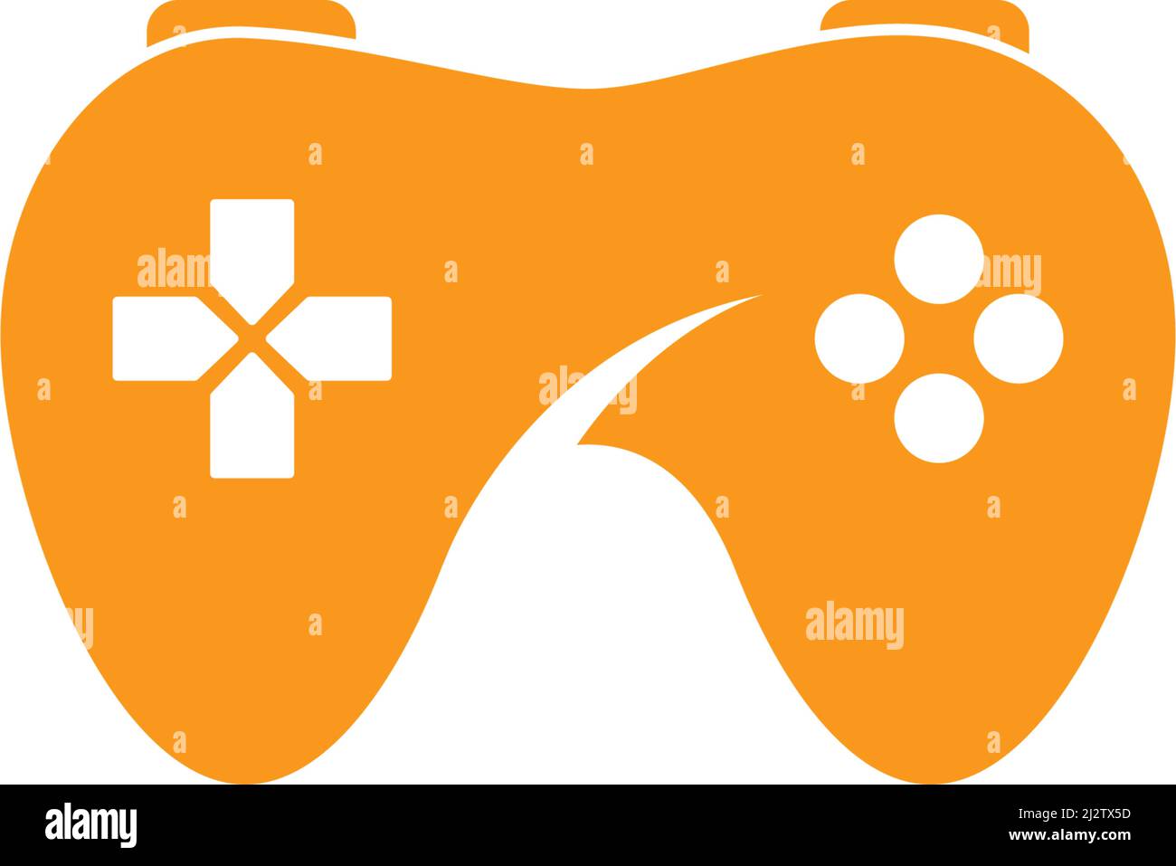 Joystick logo illustration vector template Stock Vector Image & Art - Alamy