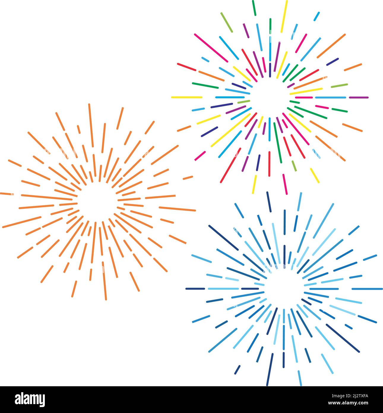 Firework illustration template vector design Stock Vector Image & Art ...