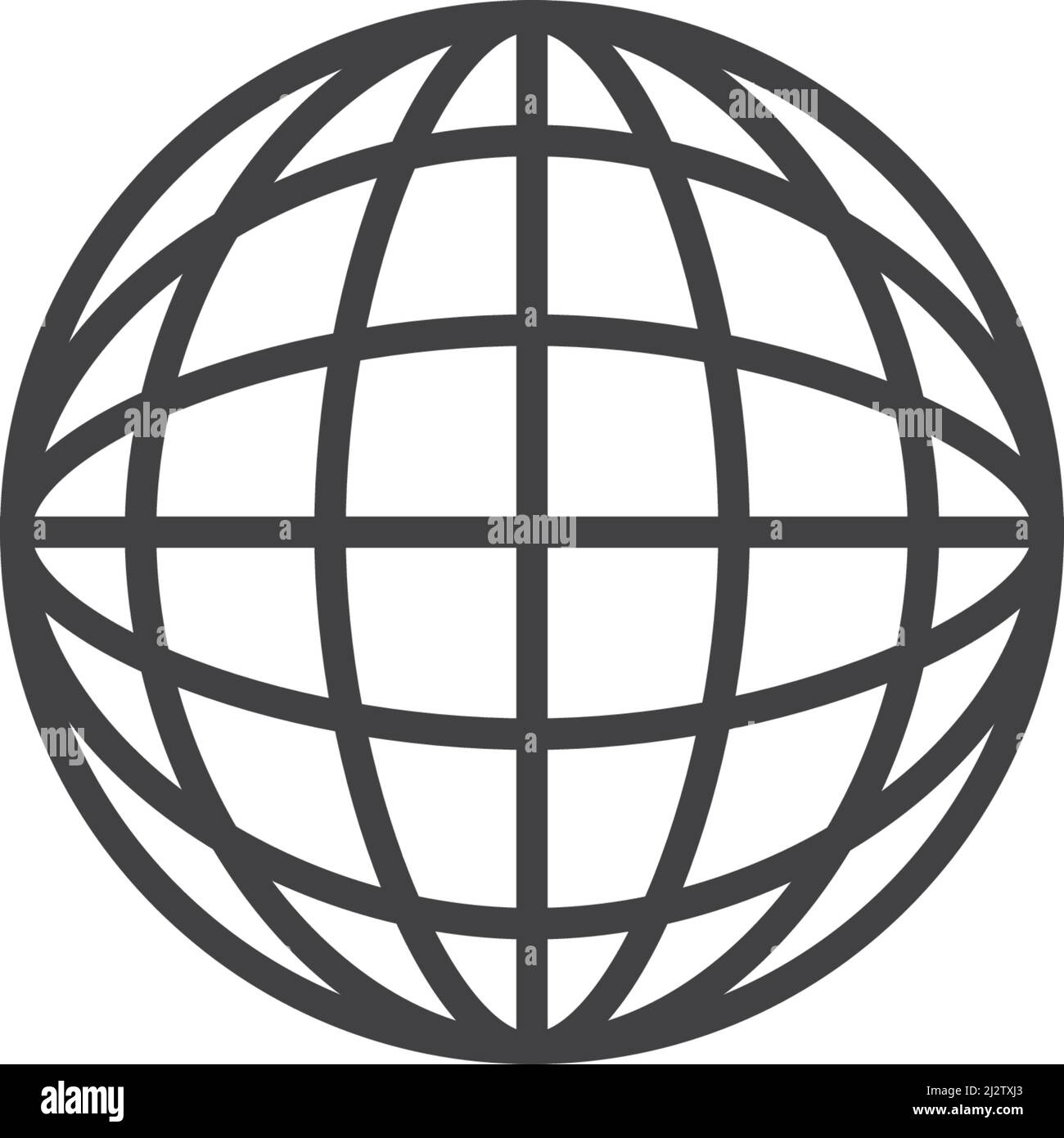 Globe technology ilustration logo icon vector template Stock Vector ...