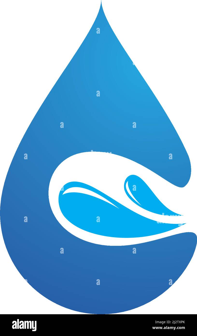 water drop Logo Template vector illustration Stock Vector Image & Art ...