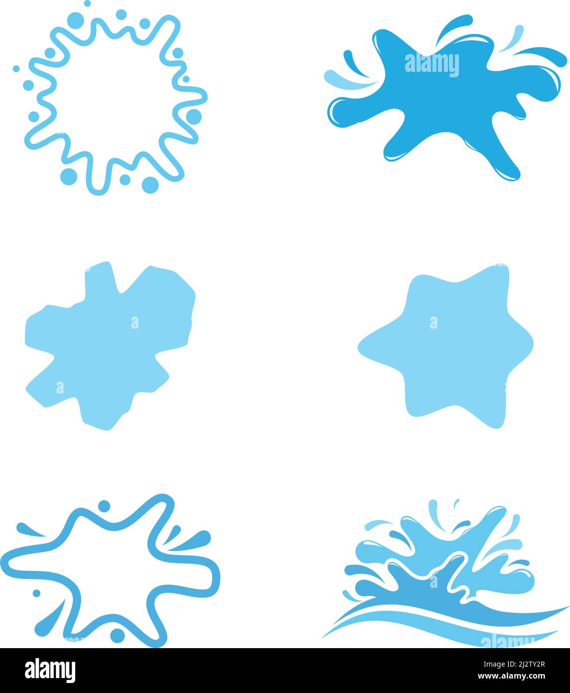 Water Splash logo vector ilustration Stock Vector Image & Art - Alamy
