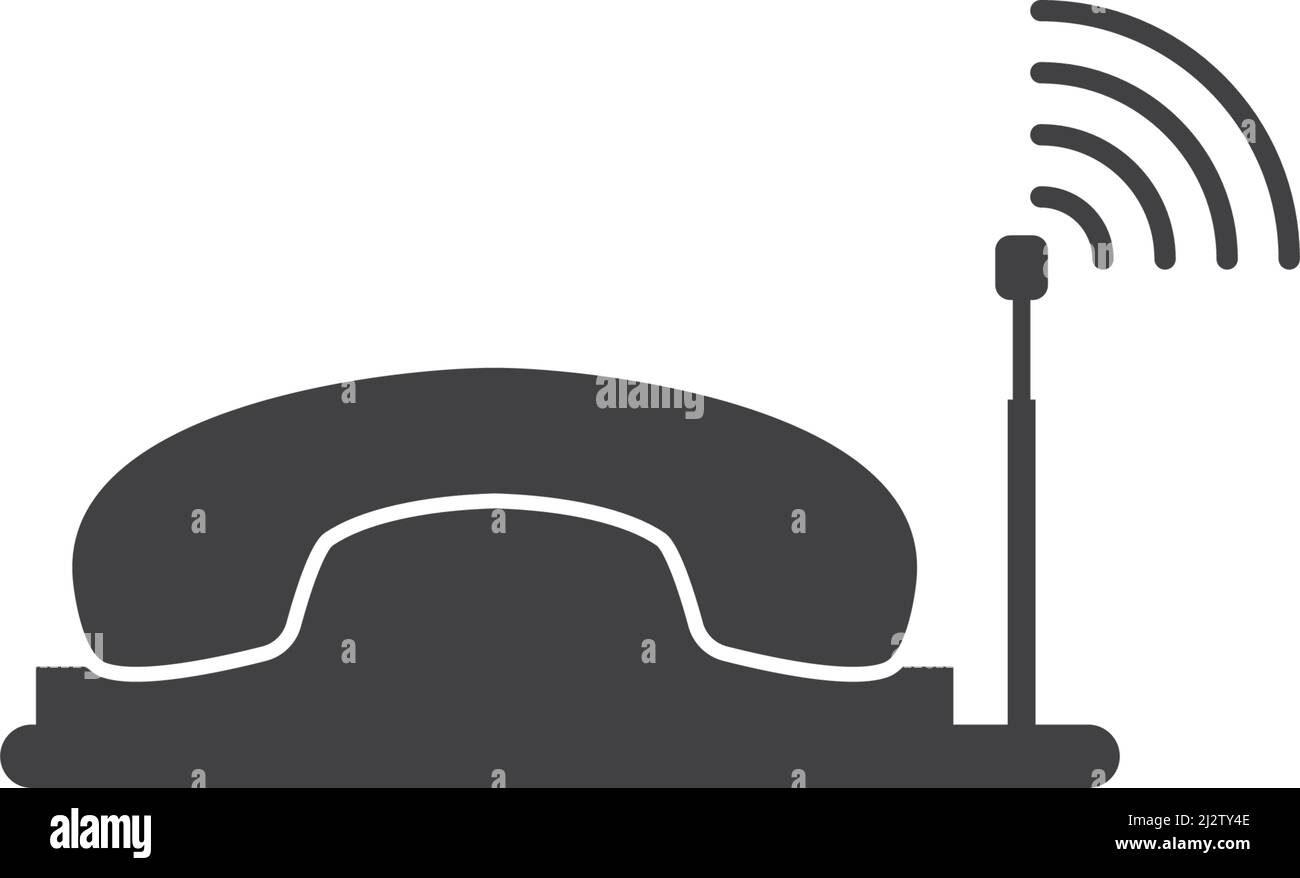 Telephone icon customer service call logo vector flat design Stock ...