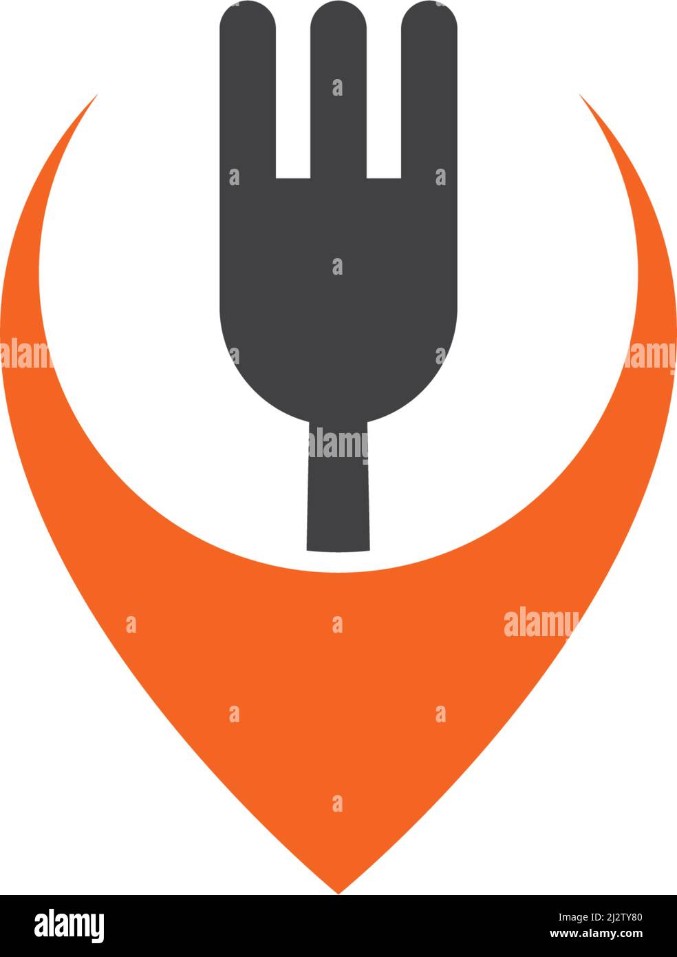 Food point logo vector template Stock Vector Image & Art - Alamy