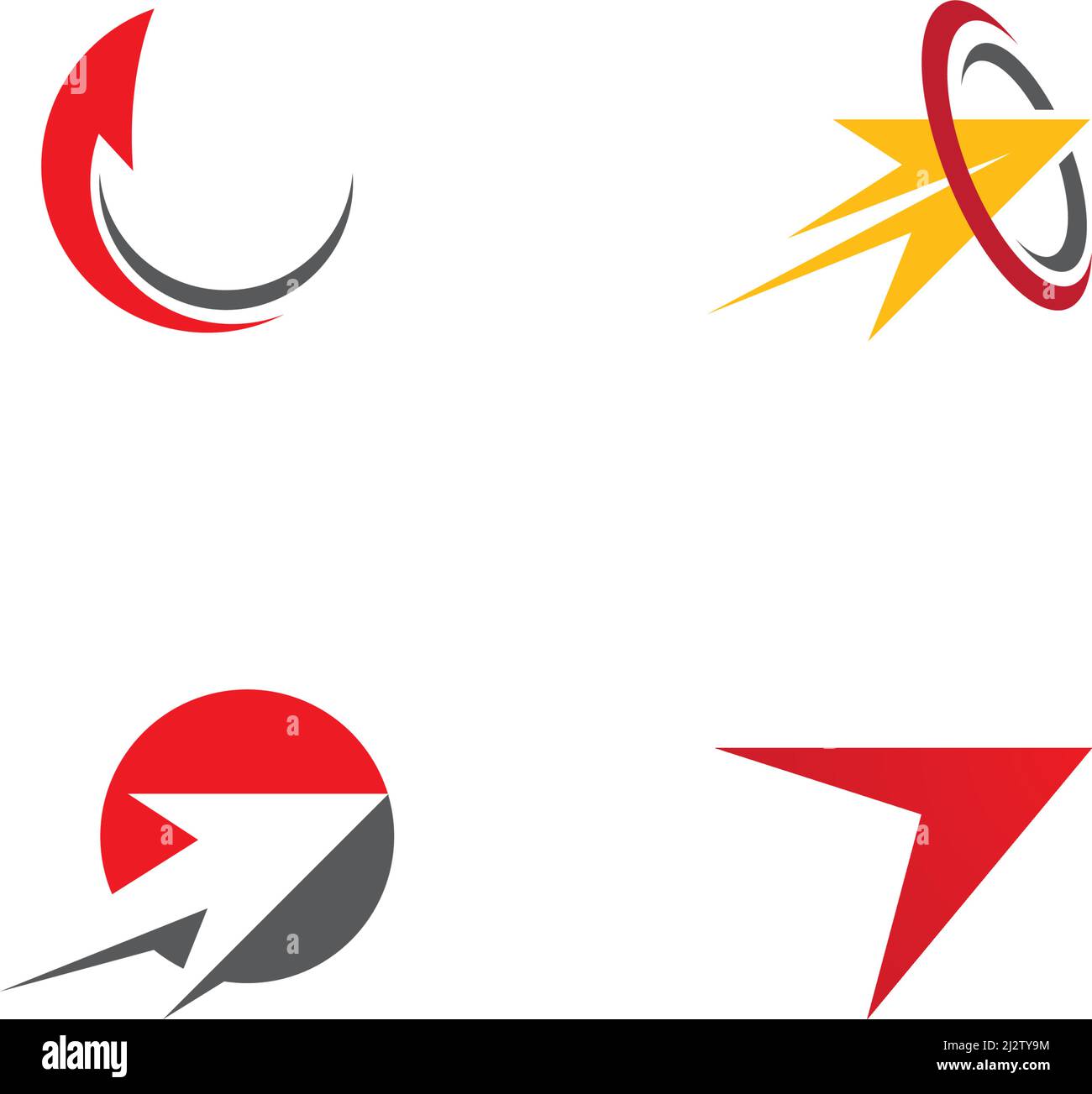 Arrow logo design vector template Stock Vector Image & Art - Alamy