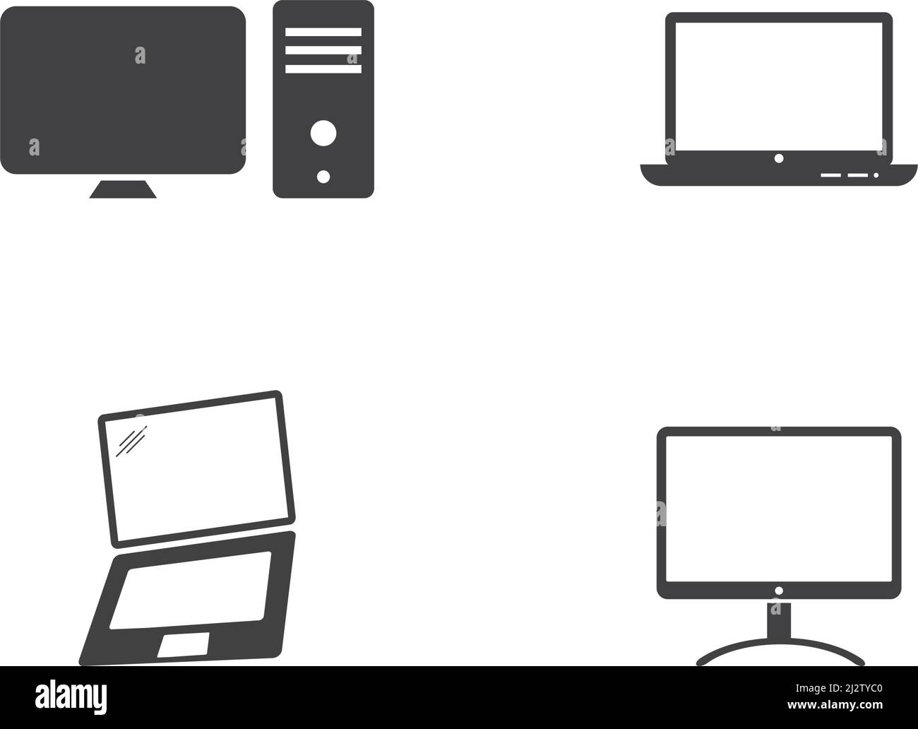 Click lcd Stock Vector Images - Alamy