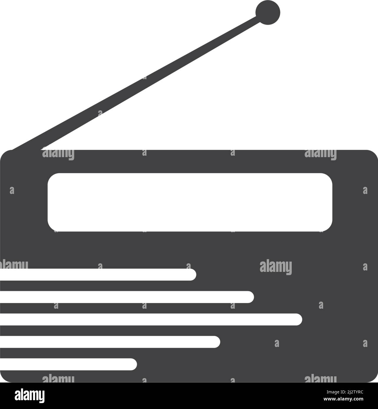 Radio Broadcasting logo vector design Stock Vector Image & Art - Alamy