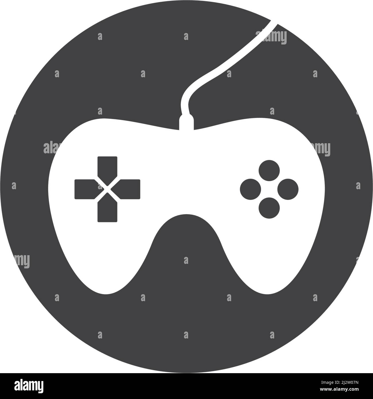 Joystick logo Stock Vector Images - Alamy