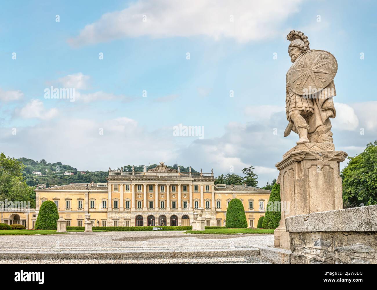 Villa Olmo, a neoclassical villa in Como, Italy Stock Photo - Alamy